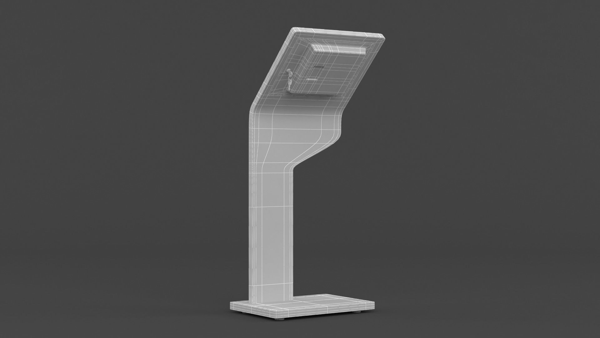 Electronic Kiosk 3D model | CGTrader