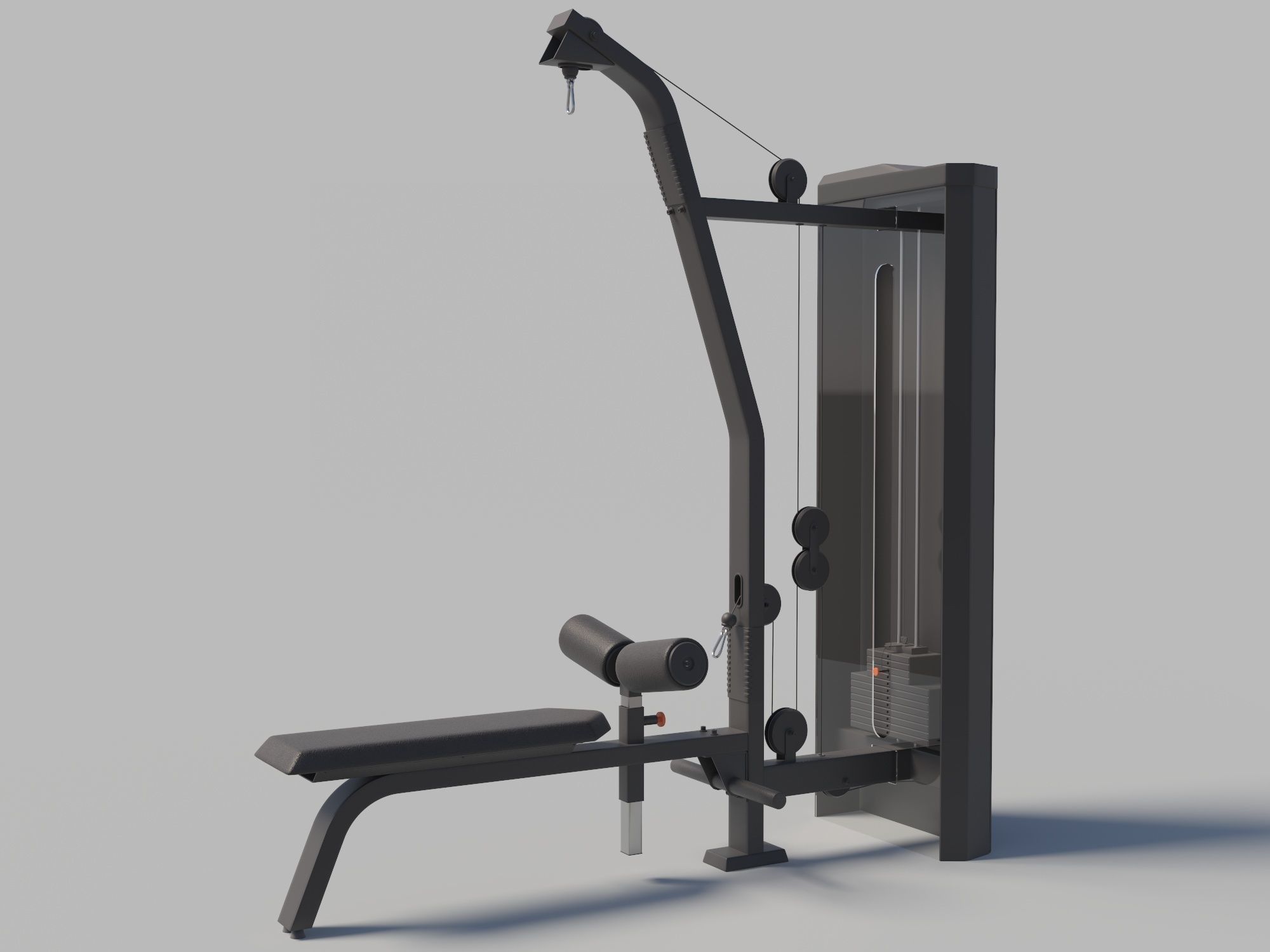 Idea High Low Pull Station from Movement 3D model | CGTrader
