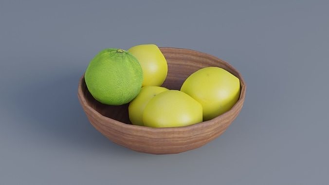 3D model Lemon VR / AR / low-poly | CGTrader