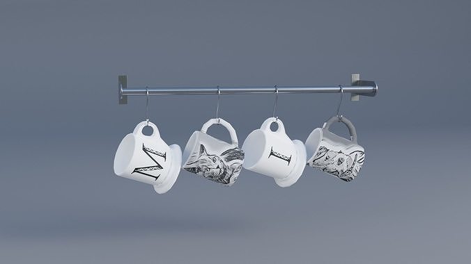 3D model Cup Model VR / AR / low-poly | CGTrader