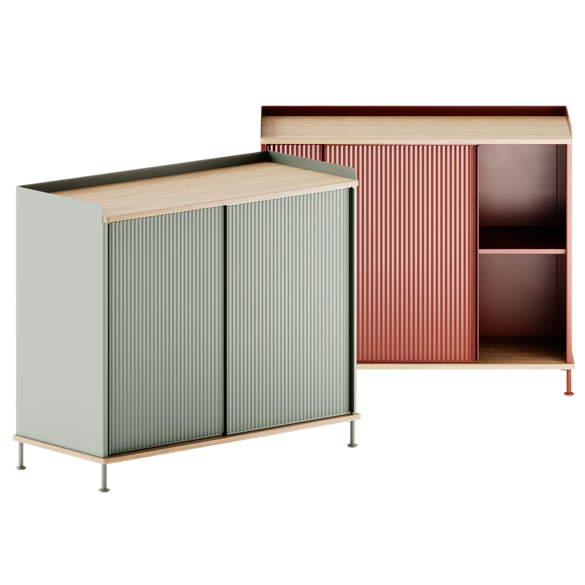 Enfold Sideboard Storage by Muuto 3D model | CGTrader
