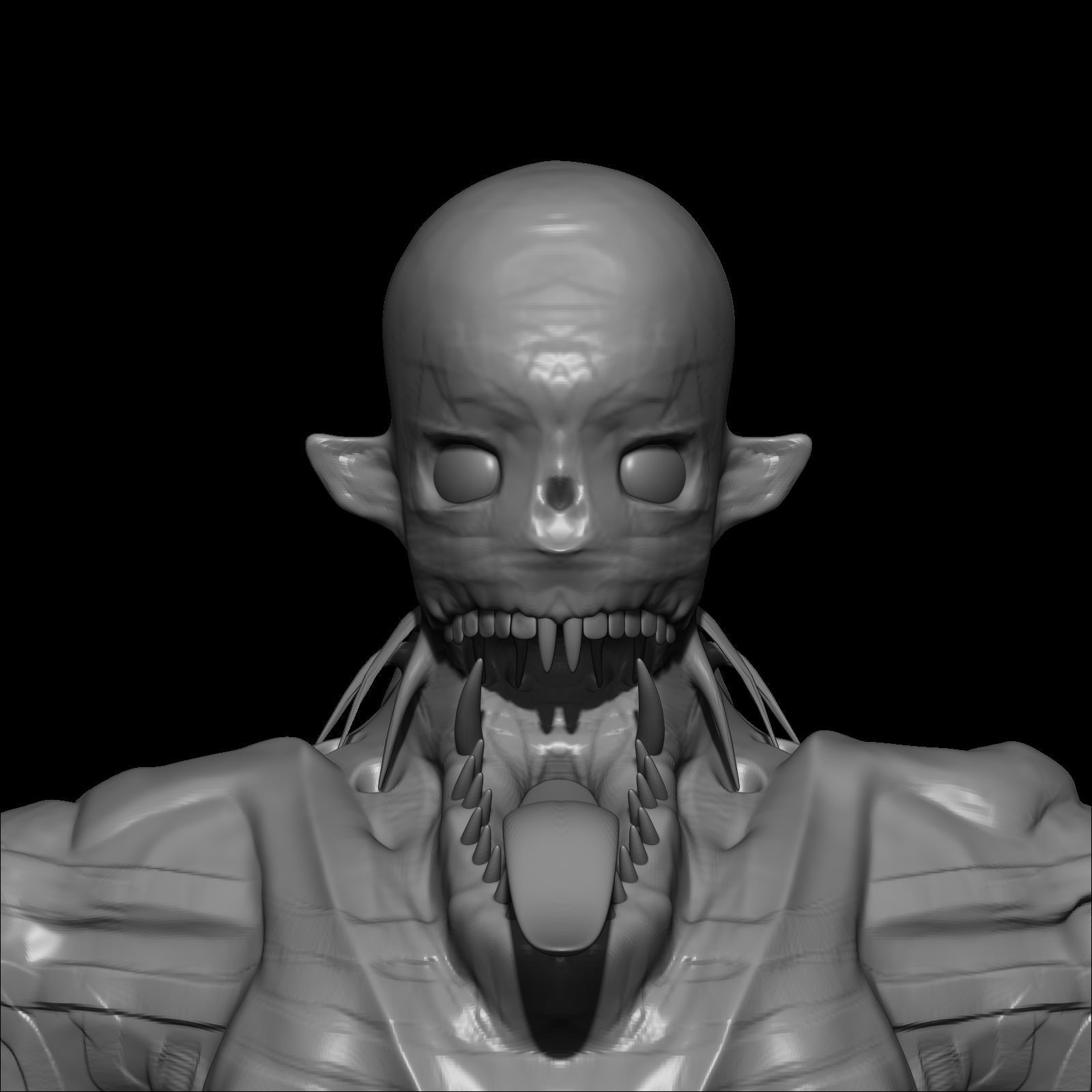 Zombies transformed from humans 3D model | CGTrader