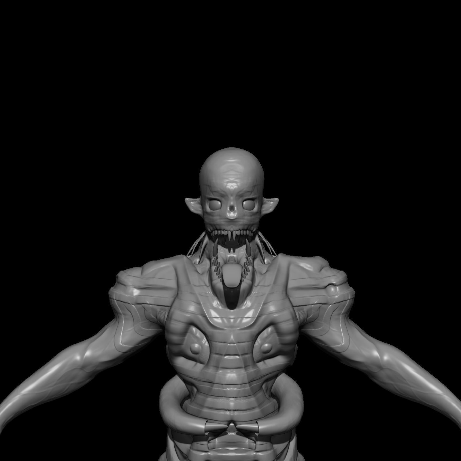 Zombies transformed from humans 3D model | CGTrader