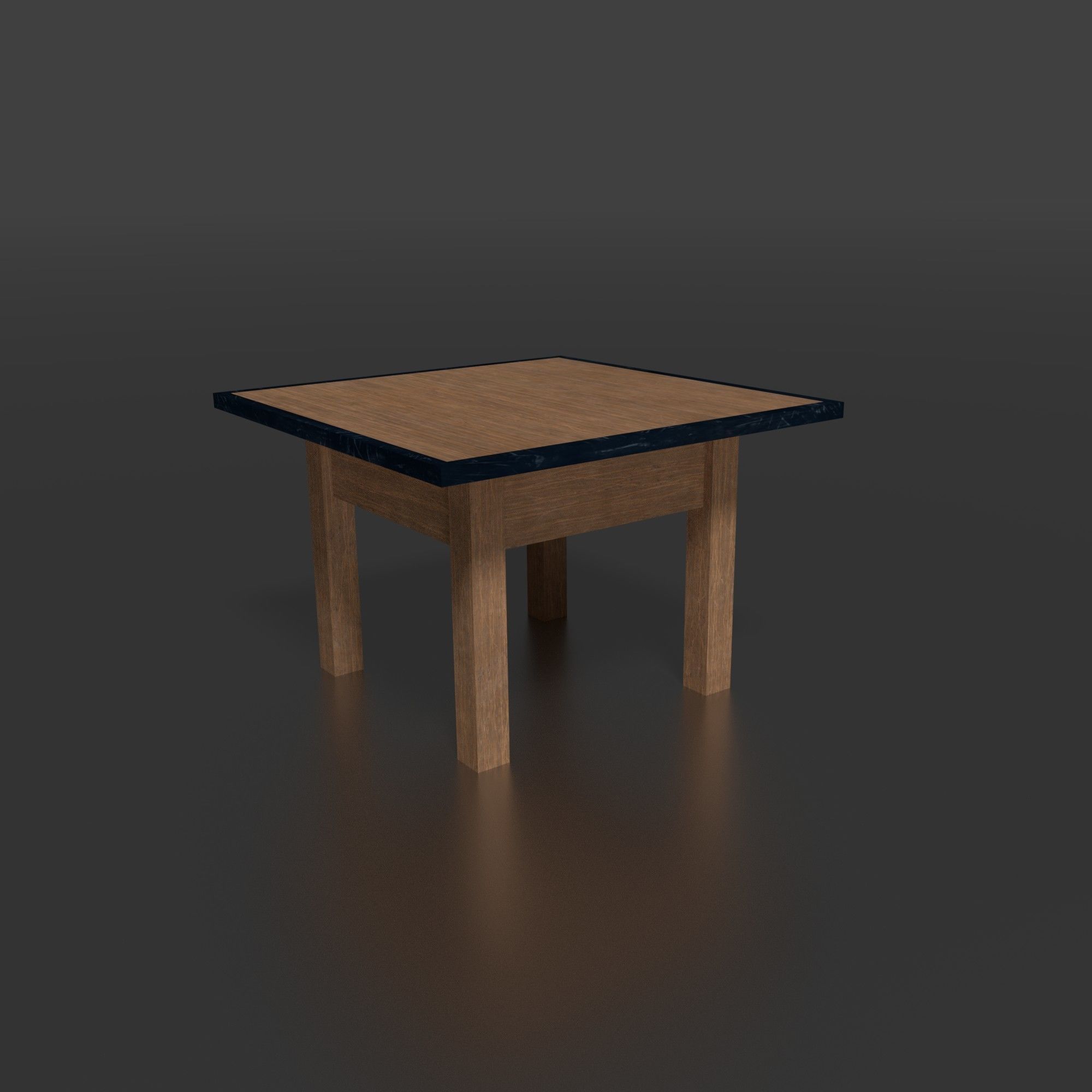 Meja Kayu 001-030 3D model | CGTrader