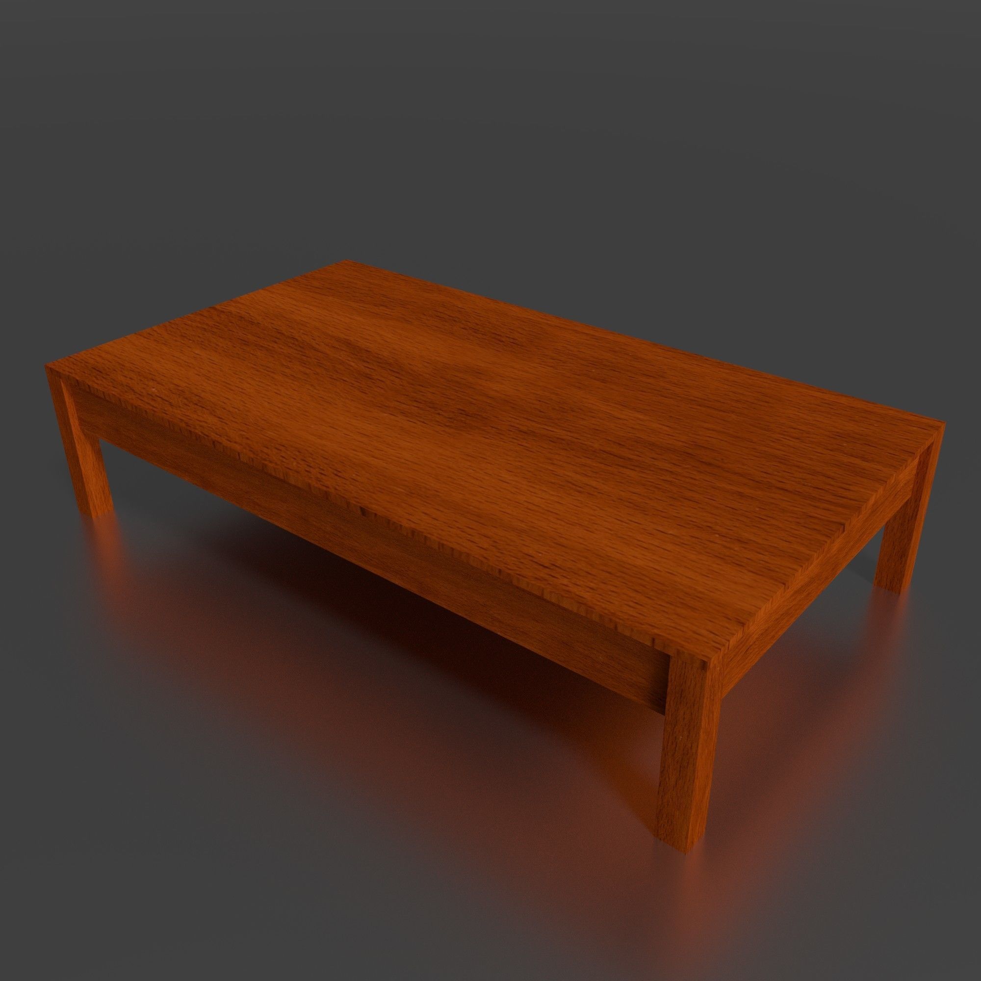Meja Kayu 001-030 3D model | CGTrader