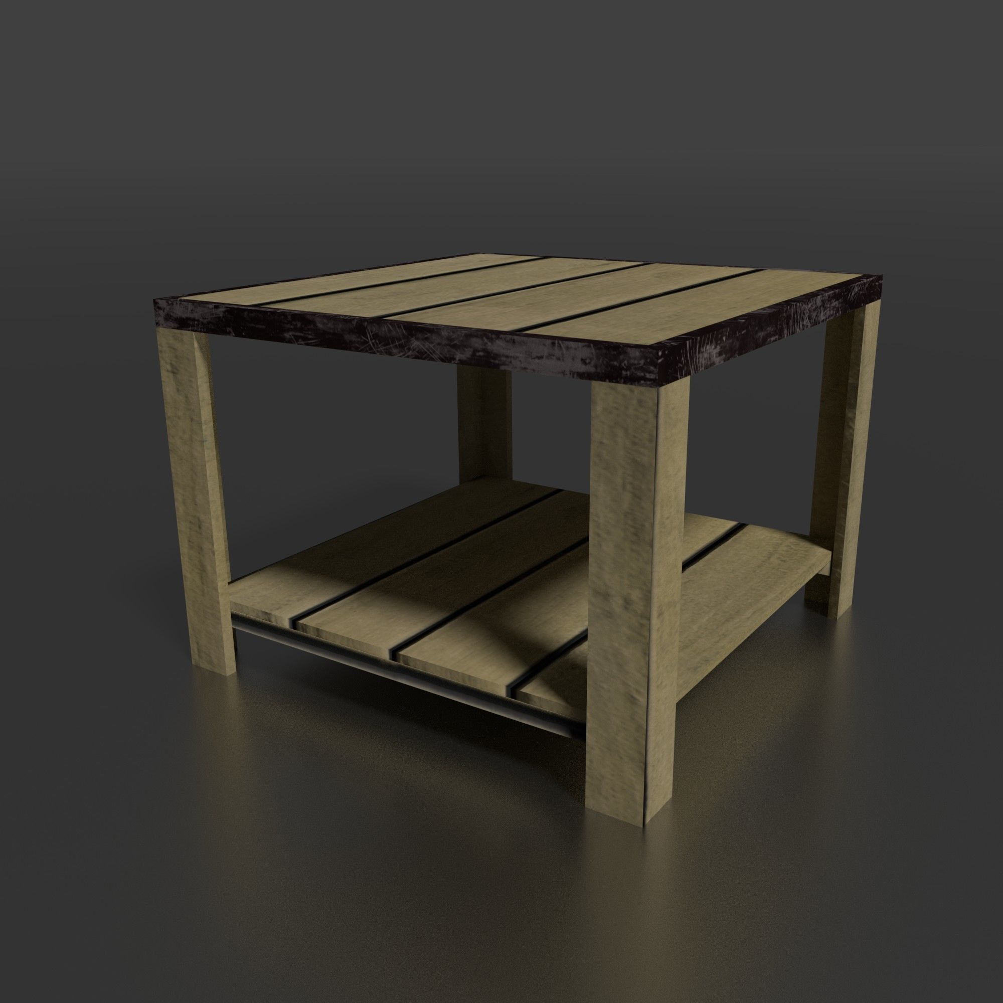 Meja Kayu 001-030 3D model | CGTrader