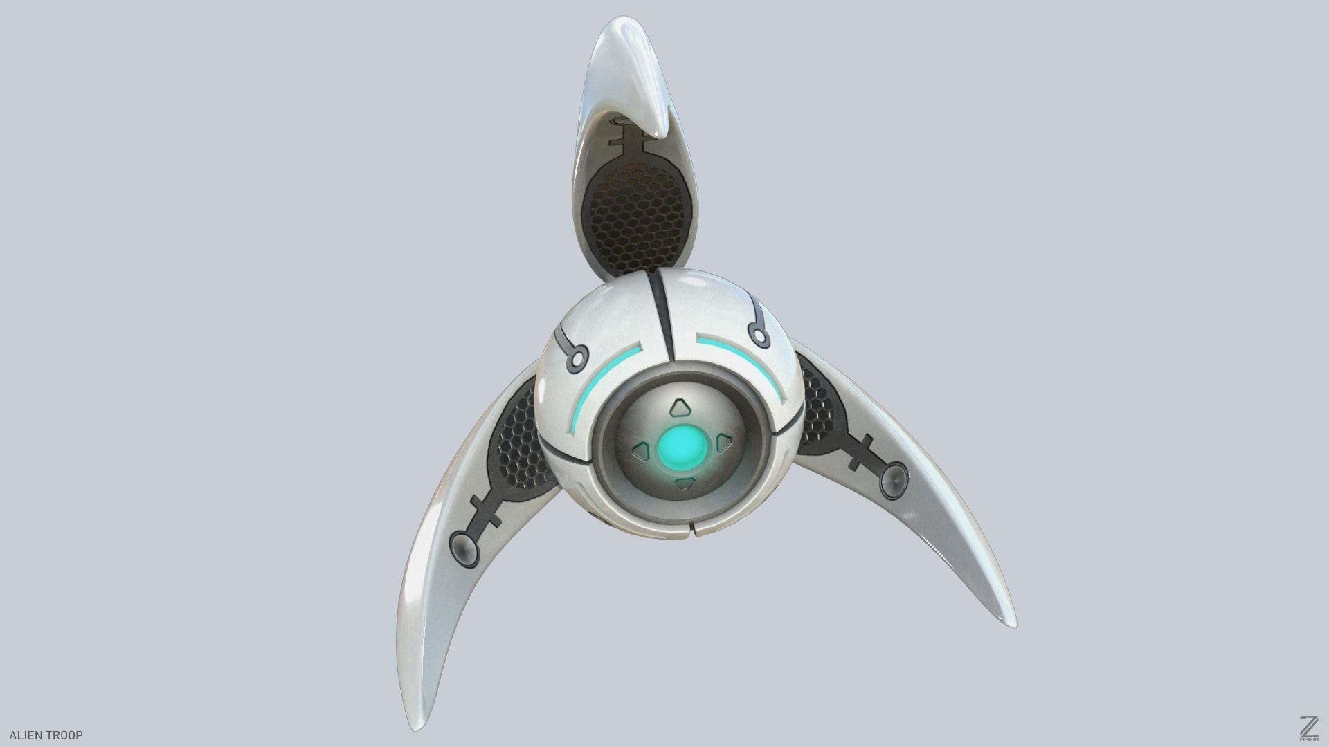 3D model Alien troop VR / AR / low-poly | CGTrader