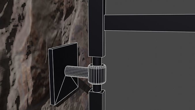 3D model Farm Gates in flat iron VR / AR / low-poly | CGTrader