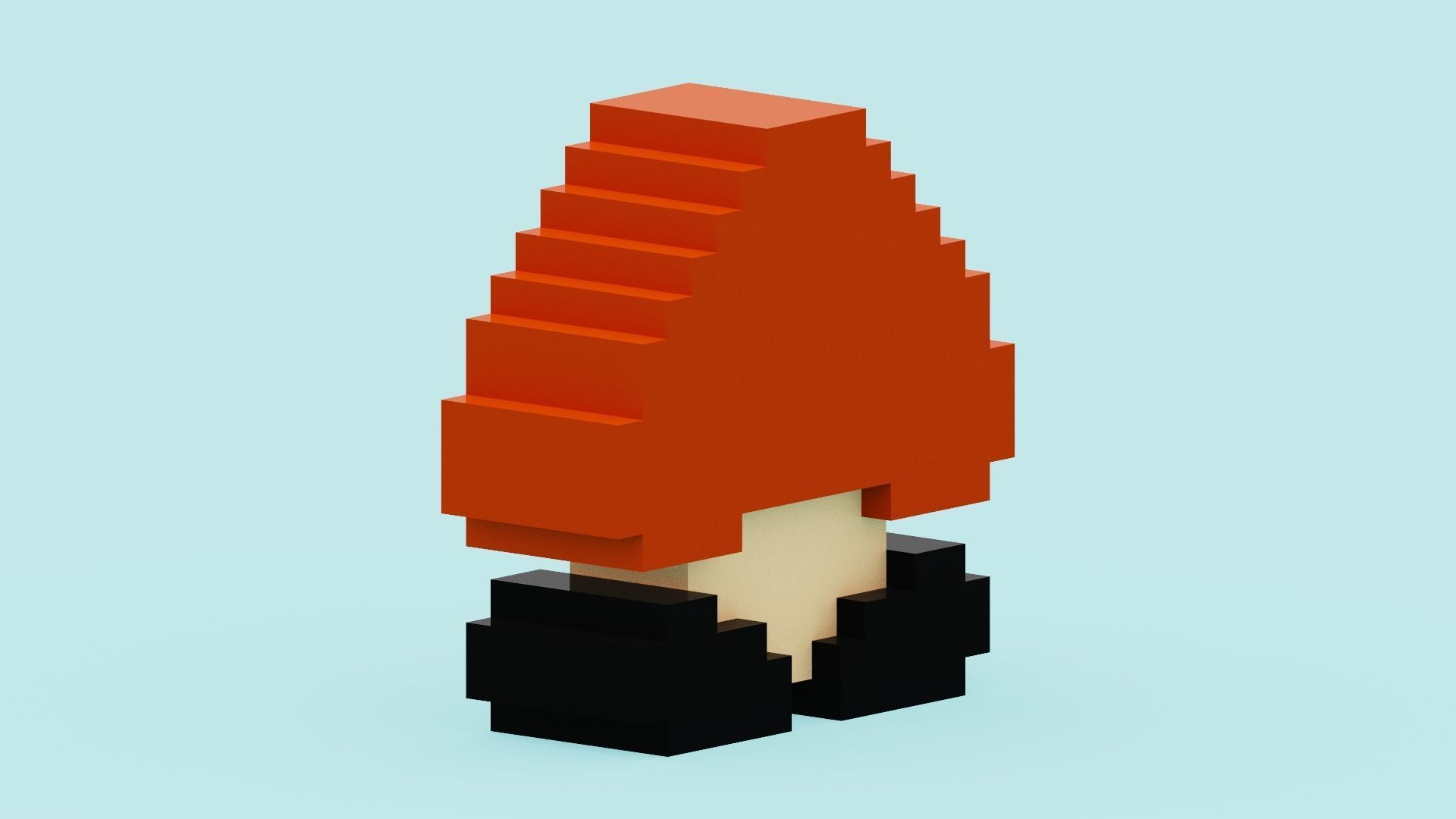 3D model Voxel Goomba VR / AR / low-poly | CGTrader