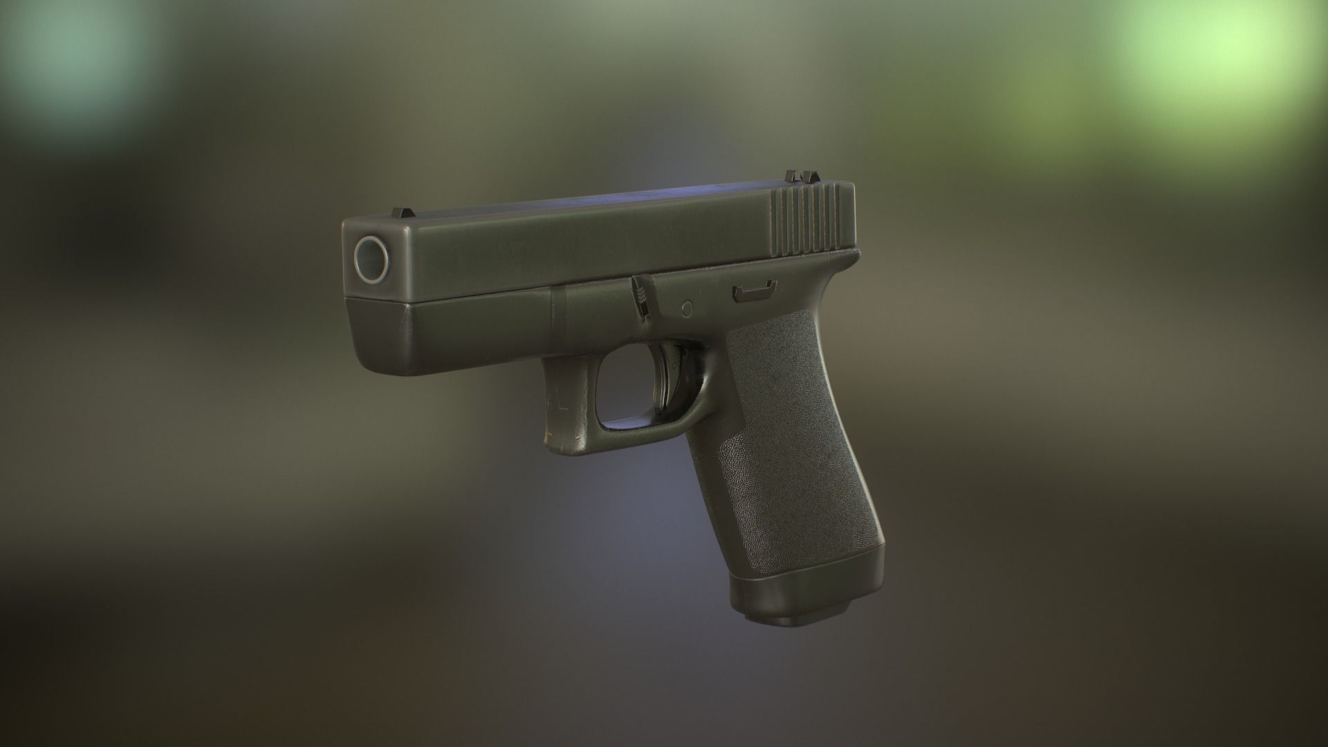 3D model Glock - 17 VR / AR / low-poly | CGTrader