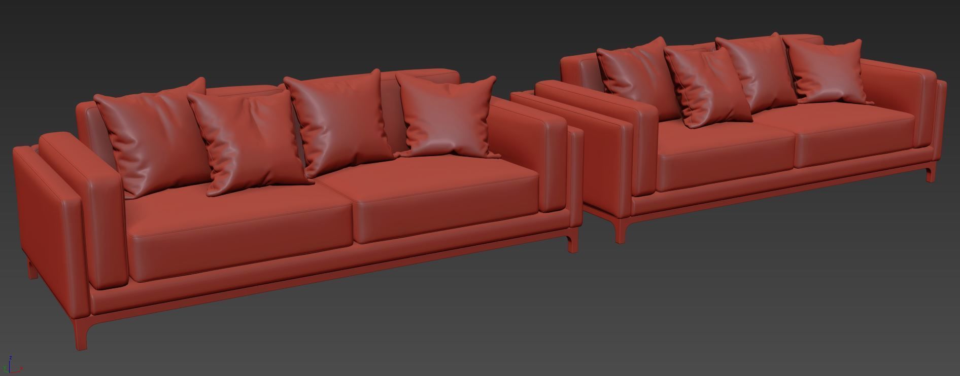 Sofa Time By CTS SALOTTI 3D model | CGTrader