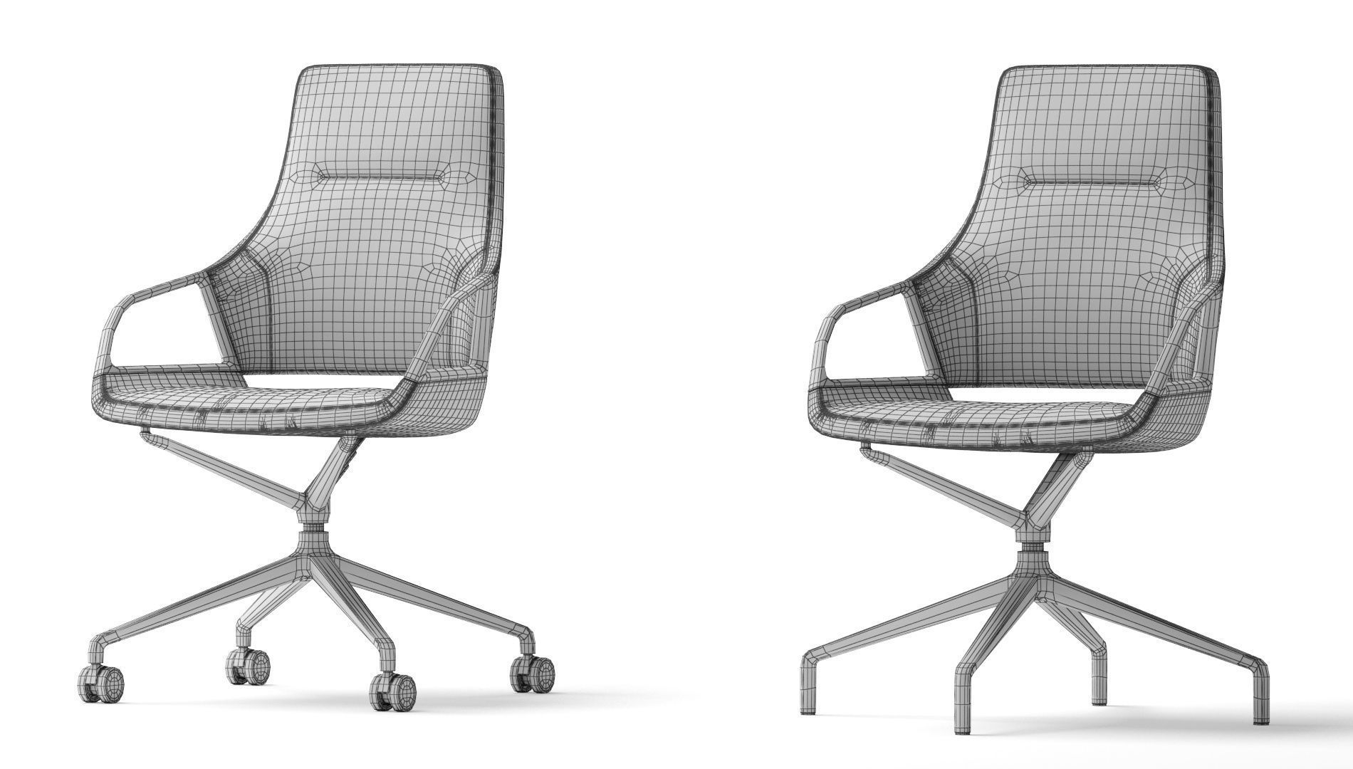 Conference Graph Chair 3D model | CGTrader