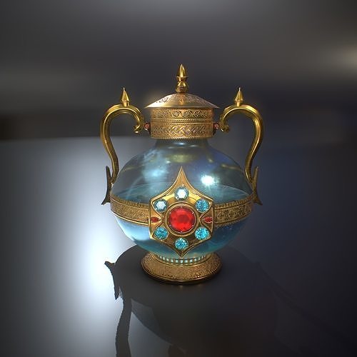 3D model Wizards magic potion 1 07 VR / AR / low-poly | CGTrader