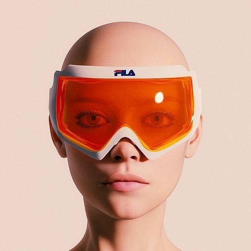 Fila Concept Sunglasses Mask 3D model | CGTrader