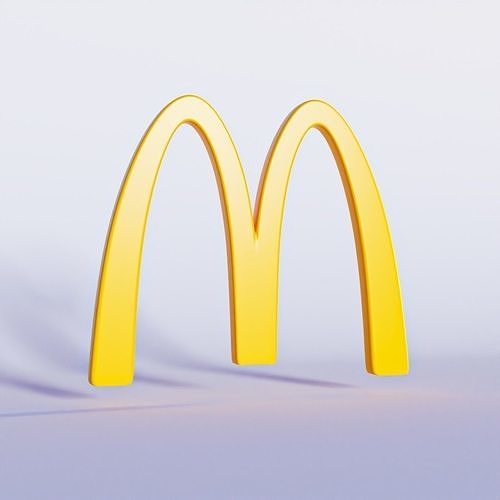 3D model McDonalds Logo VR / AR / low-poly | CGTrader