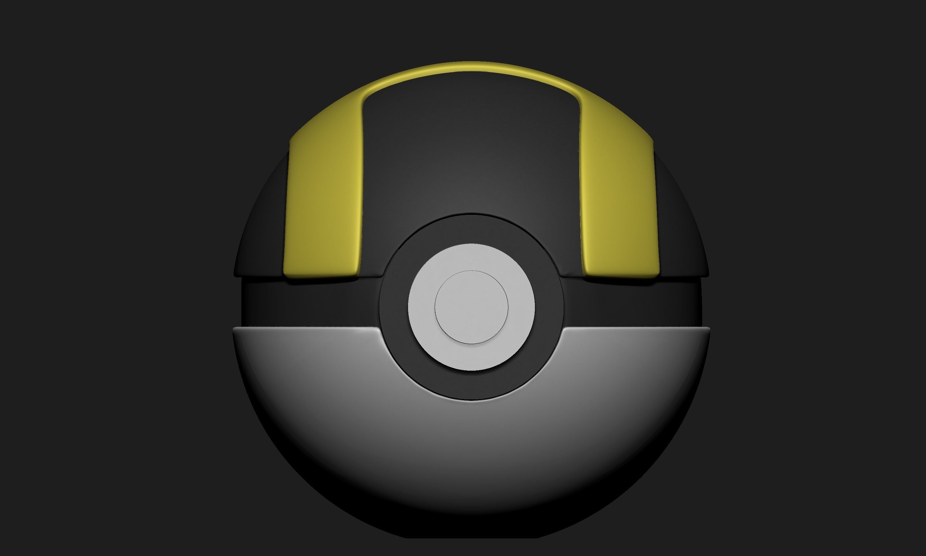 Pokemon Ultraball free 3D model 3D printable | CGTrader