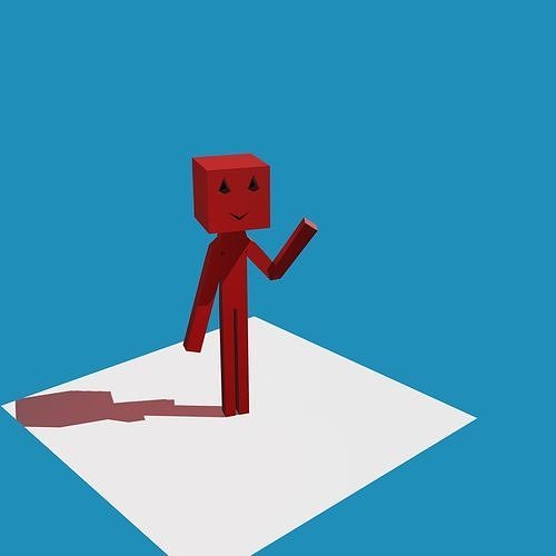 3D model Blix Stylized character VR / AR / low-poly | CGTrader