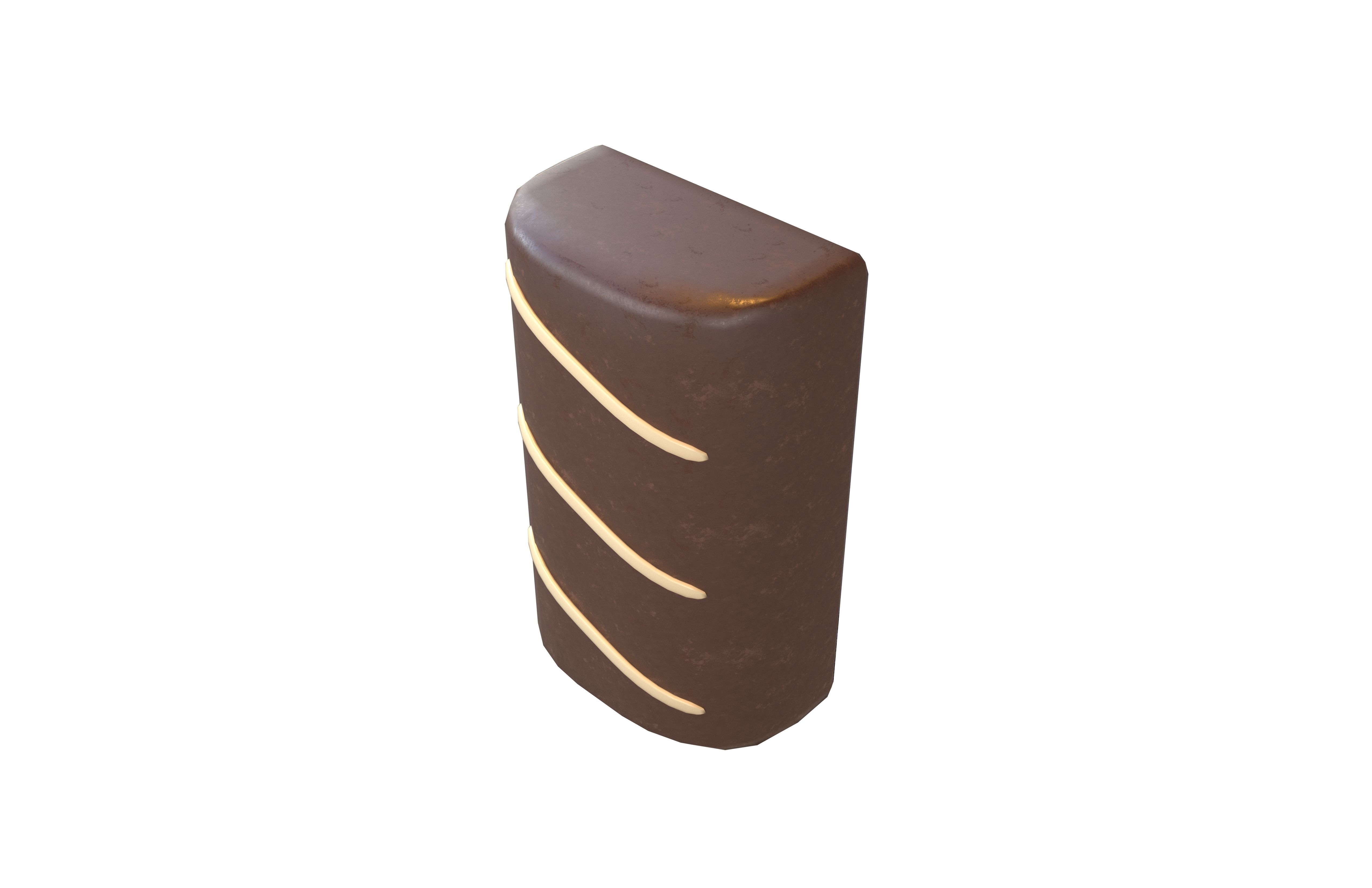 3D model Rectangle Shape Chocolate V1 004 VR / AR / low-poly | CGTrader