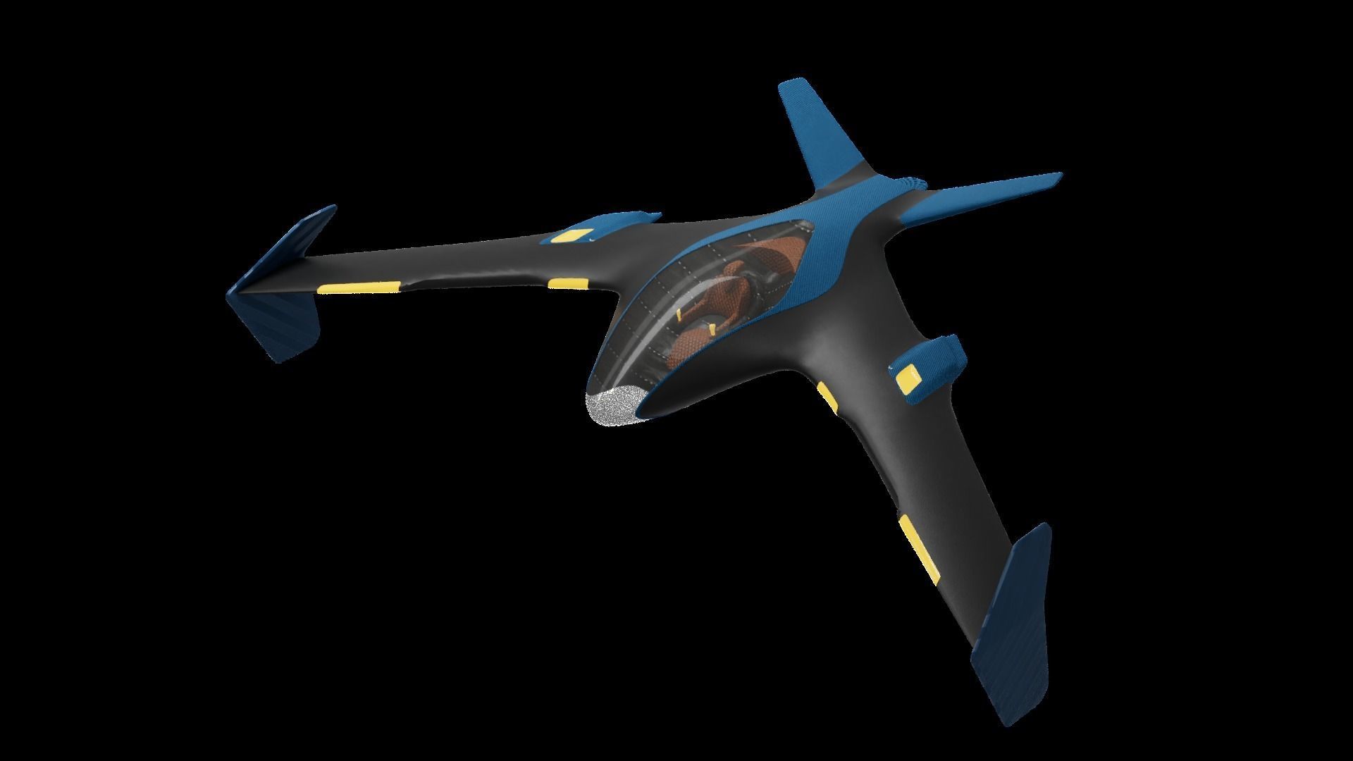 3D model Aero Jet VR / AR / low-poly | CGTrader