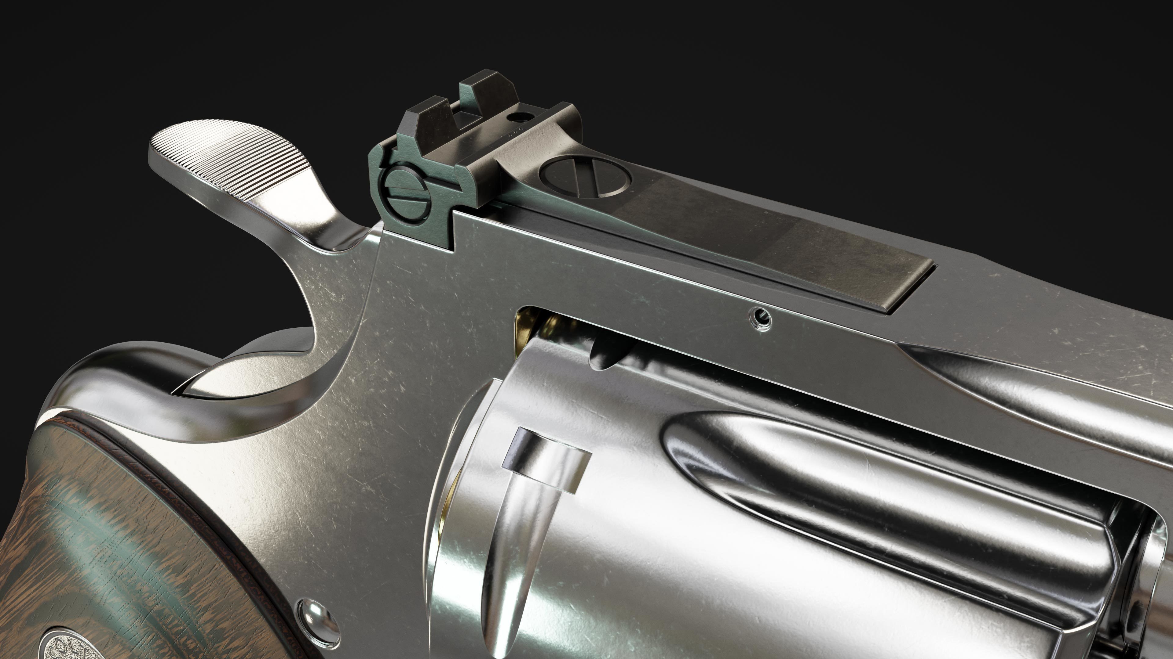 Colt Python 2020 3D model | CGTrader