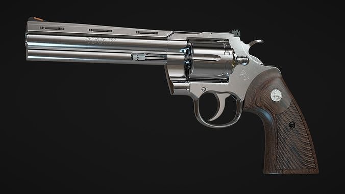 Colt Python 2020 3D model | CGTrader