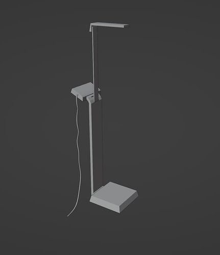 Height machine free 3D model | CGTrader