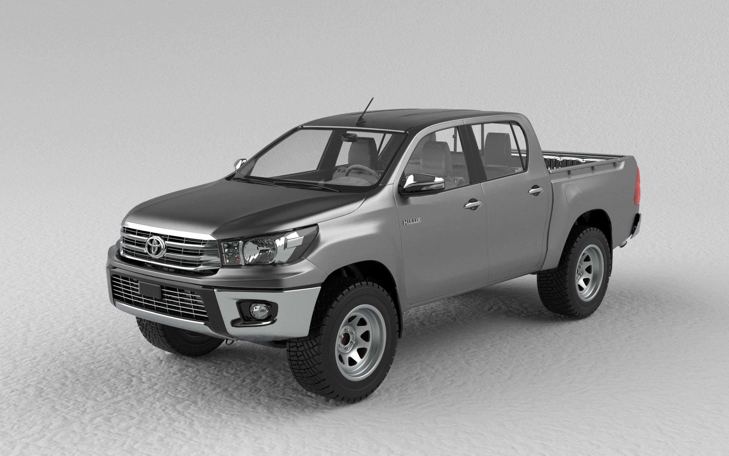 Toyota N80 Hilux Stock 3D model | CGTrader