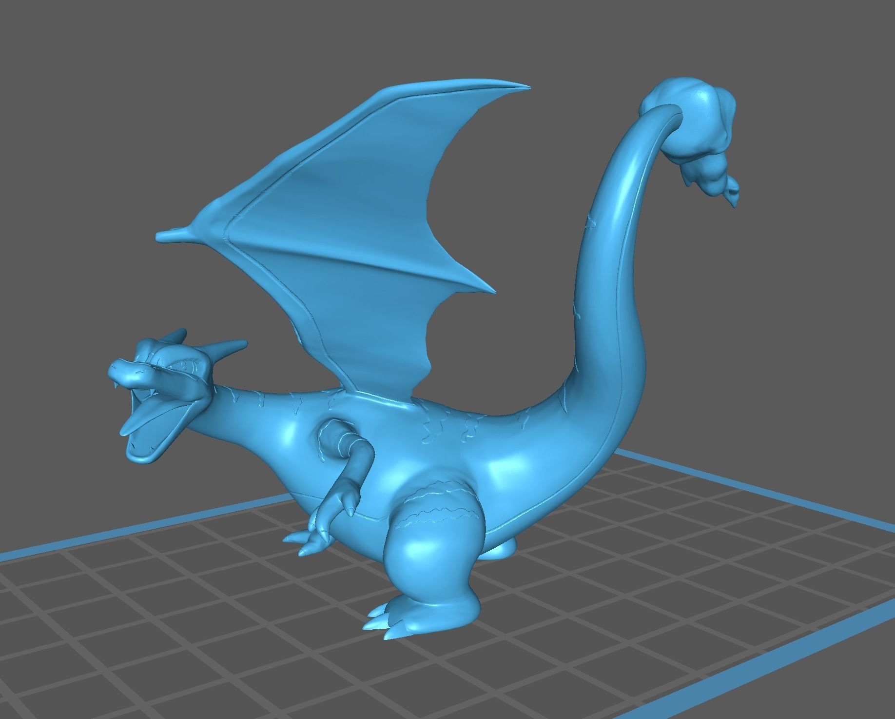 Clone Charmander Charmeleon and Charizard 3D print model 3D model 3D ...