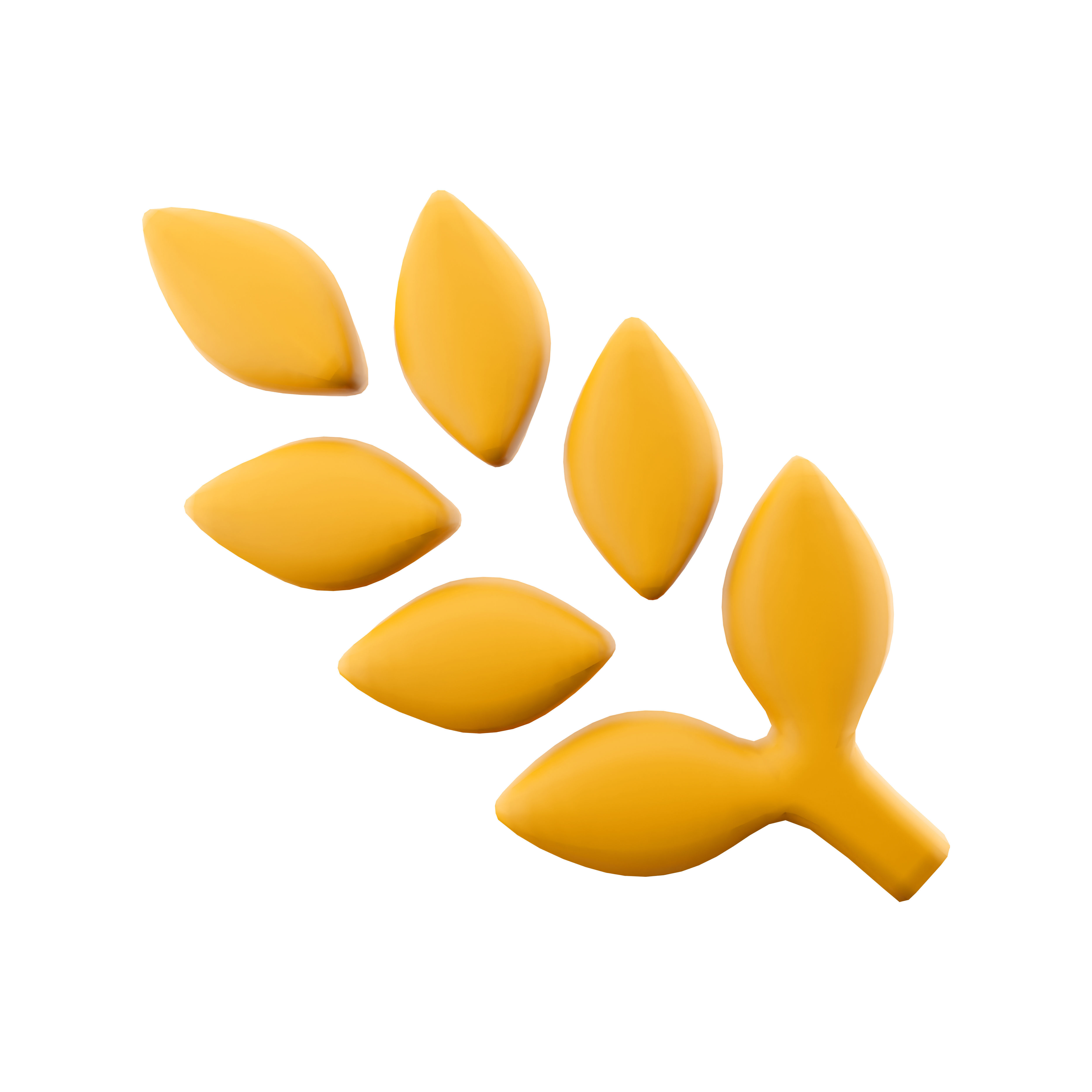 Wheat 3d cartoon icon 3D model | CGTrader