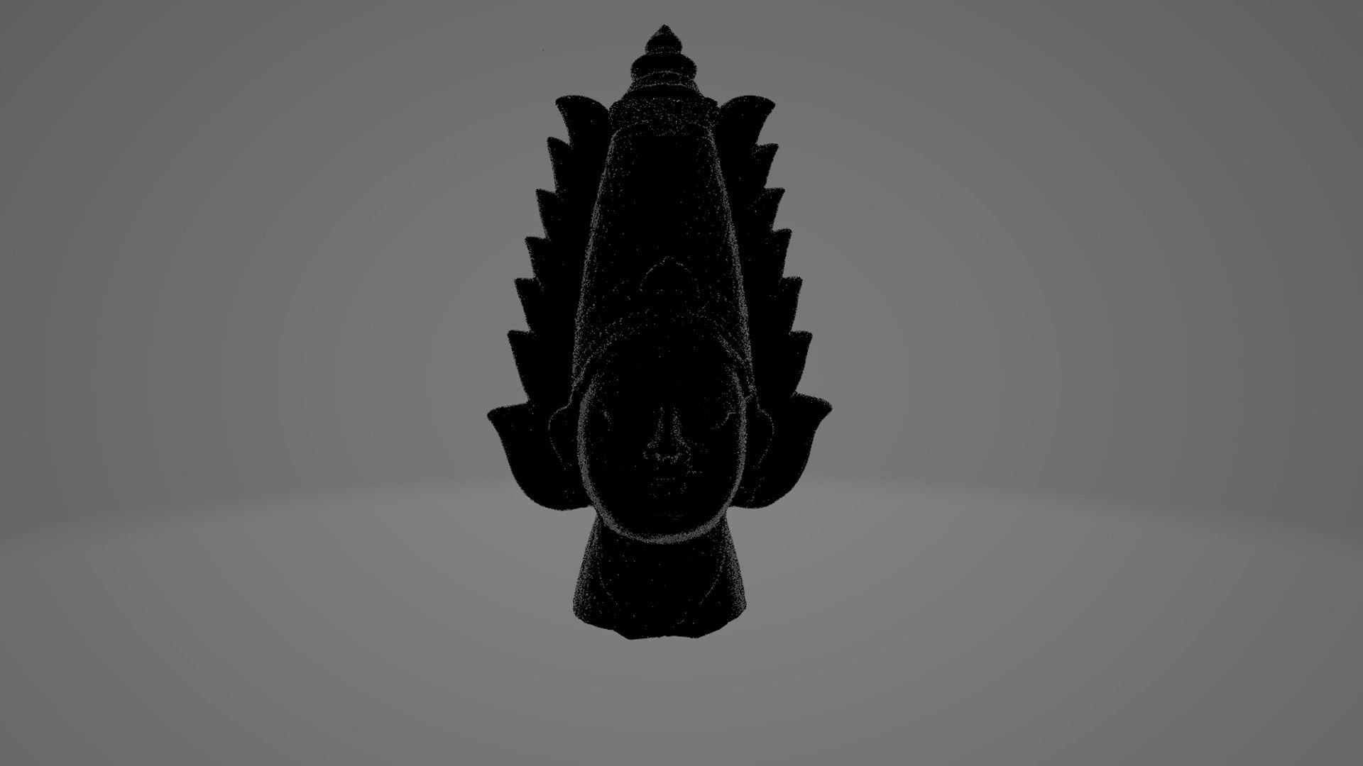 Hindu Amman God Statue 3D model 3D model | CGTrader
