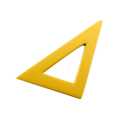 3d ruler cartoon icon 3D model | CGTrader