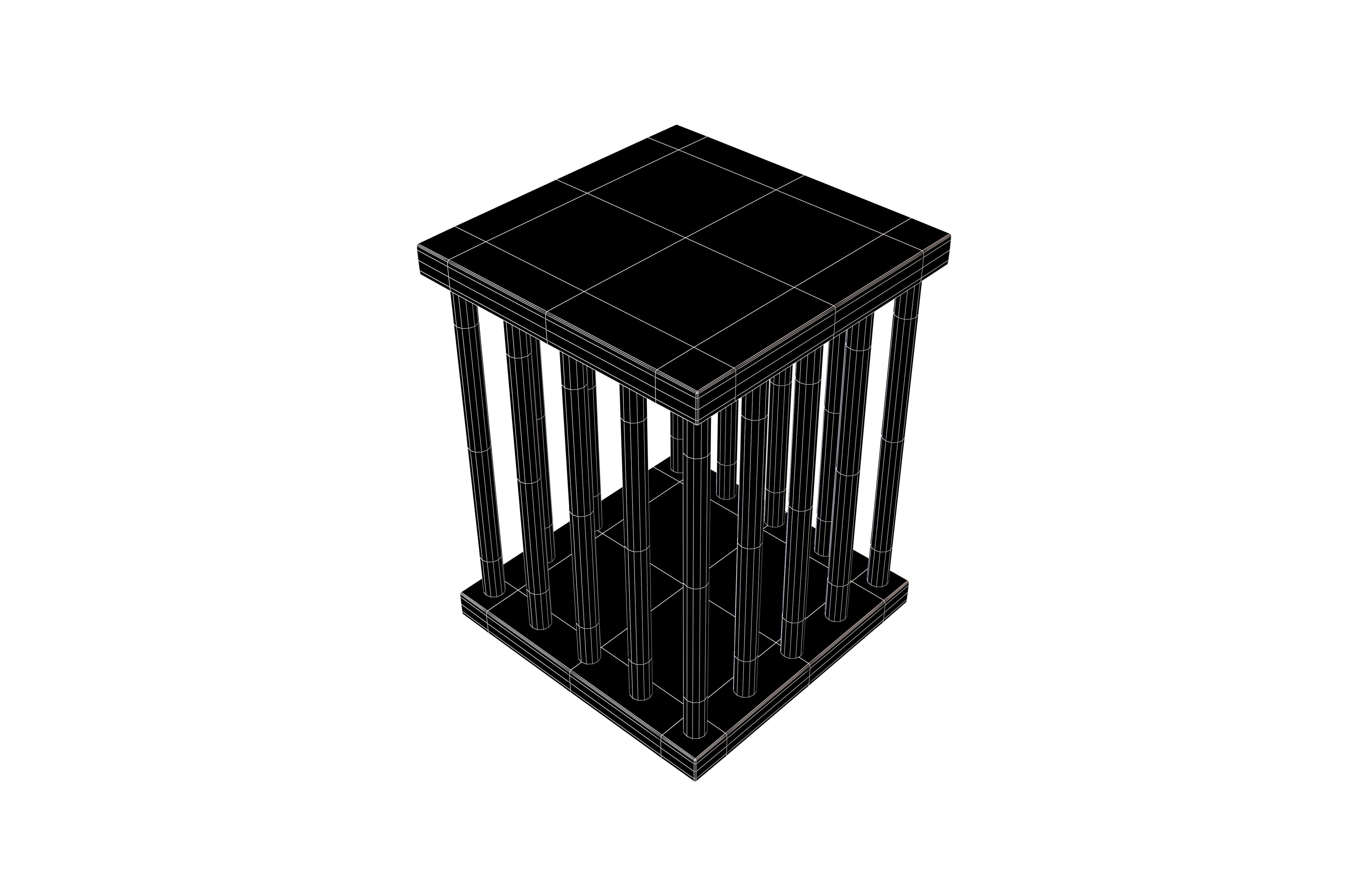 3D model Cartoon Cage v1 001 VR / AR / low-poly | CGTrader