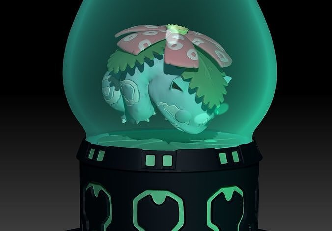 Pokemon Venusaur Clone 3D model 3D printable | CGTrader