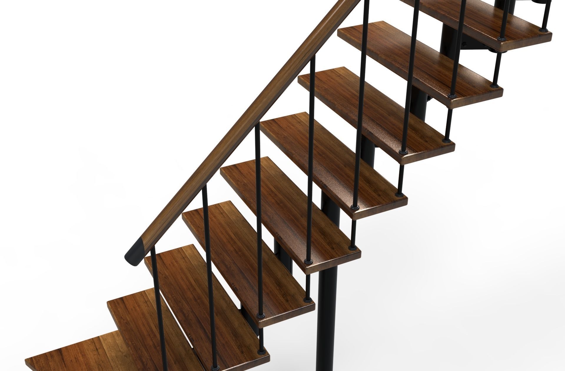3d model staircase handrail 3D model | CGTrader