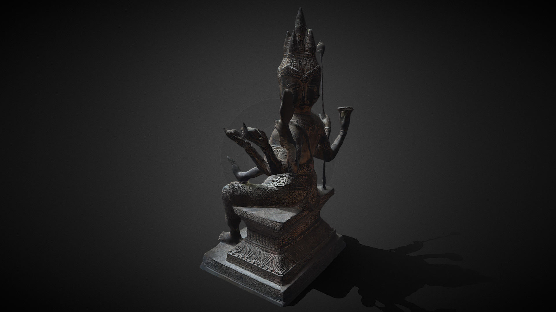 3D model Brahma statue VR / AR / low-poly | CGTrader