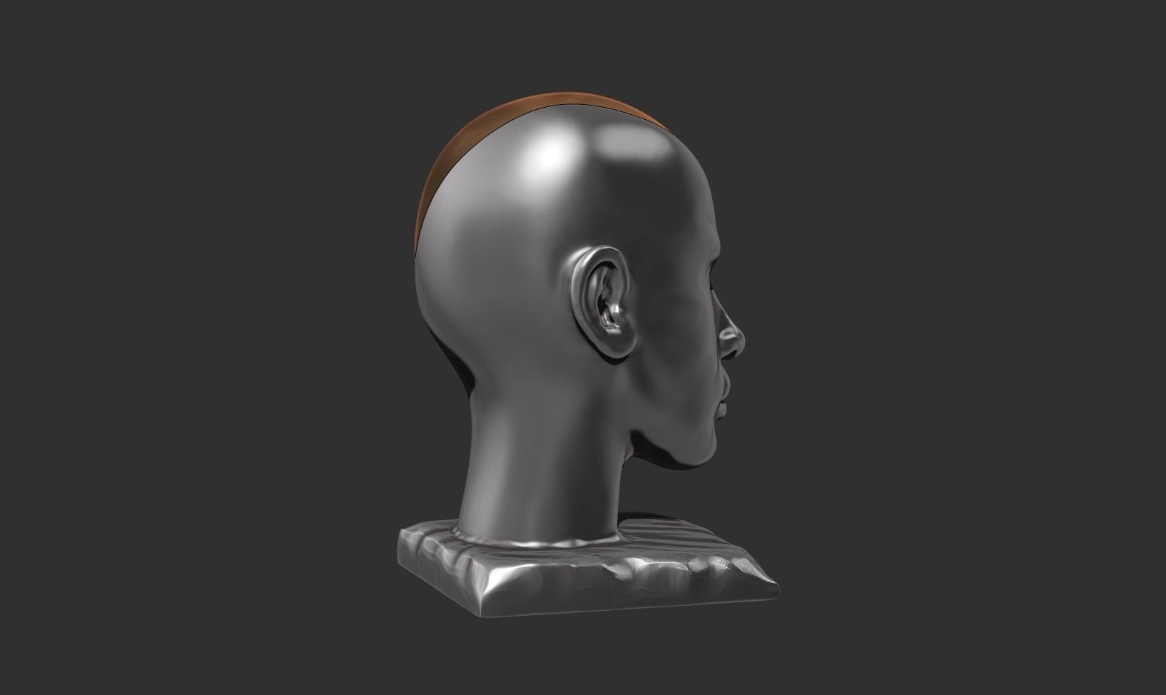 Abstract conceptual face sculpture 3D model 3D printable | CGTrader