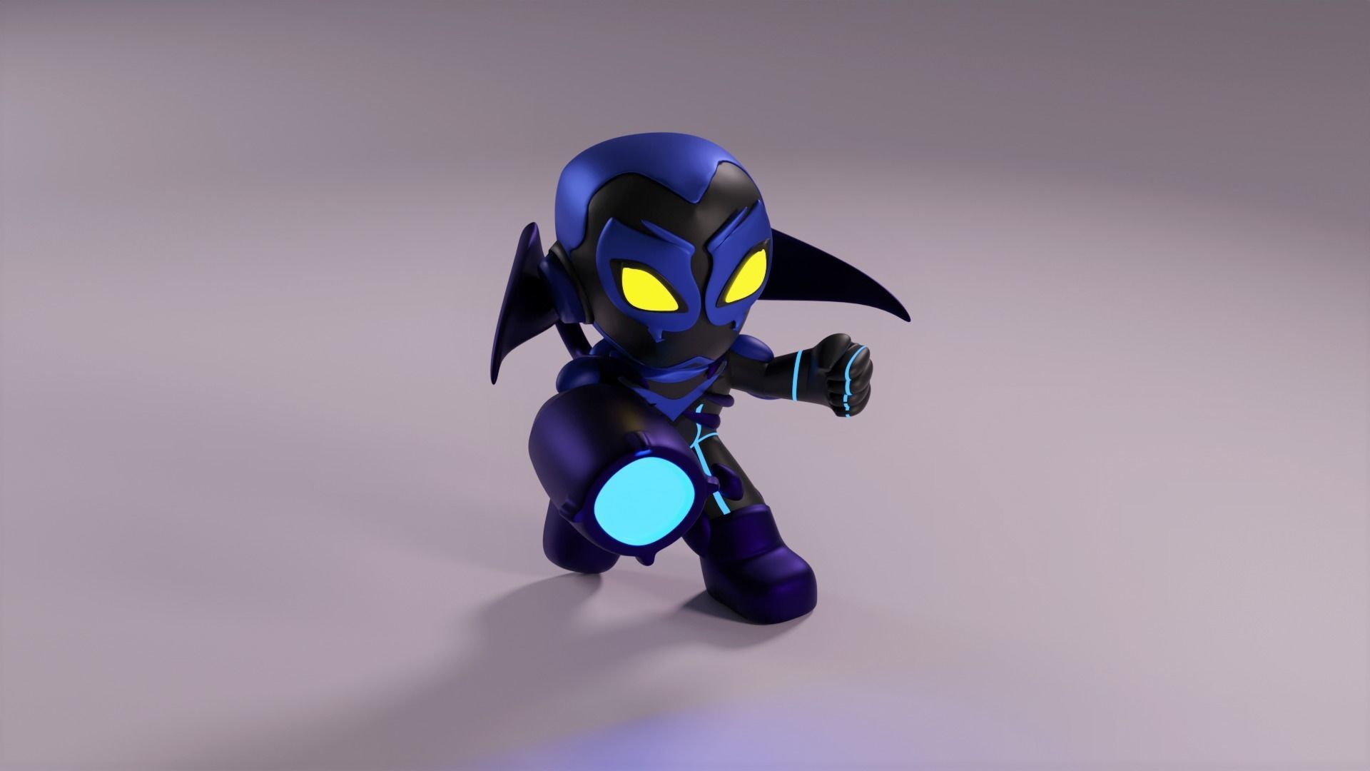 Blue Beetle 3D model 3D printable | CGTrader