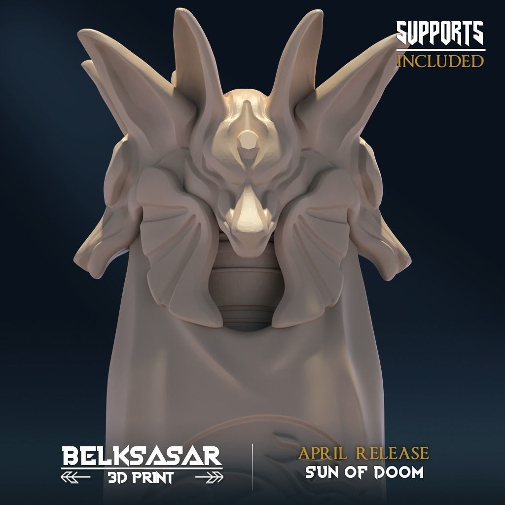 Doom Sun Banner 3D model 3D printable | CGTrader