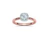 Halo Engagement Ring 40 pointer diamond stone 3dmodel 3D model 3D ...