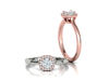 Halo Engagement Ring 40 pointer diamond stone 3dmodel 3D model 3D ...