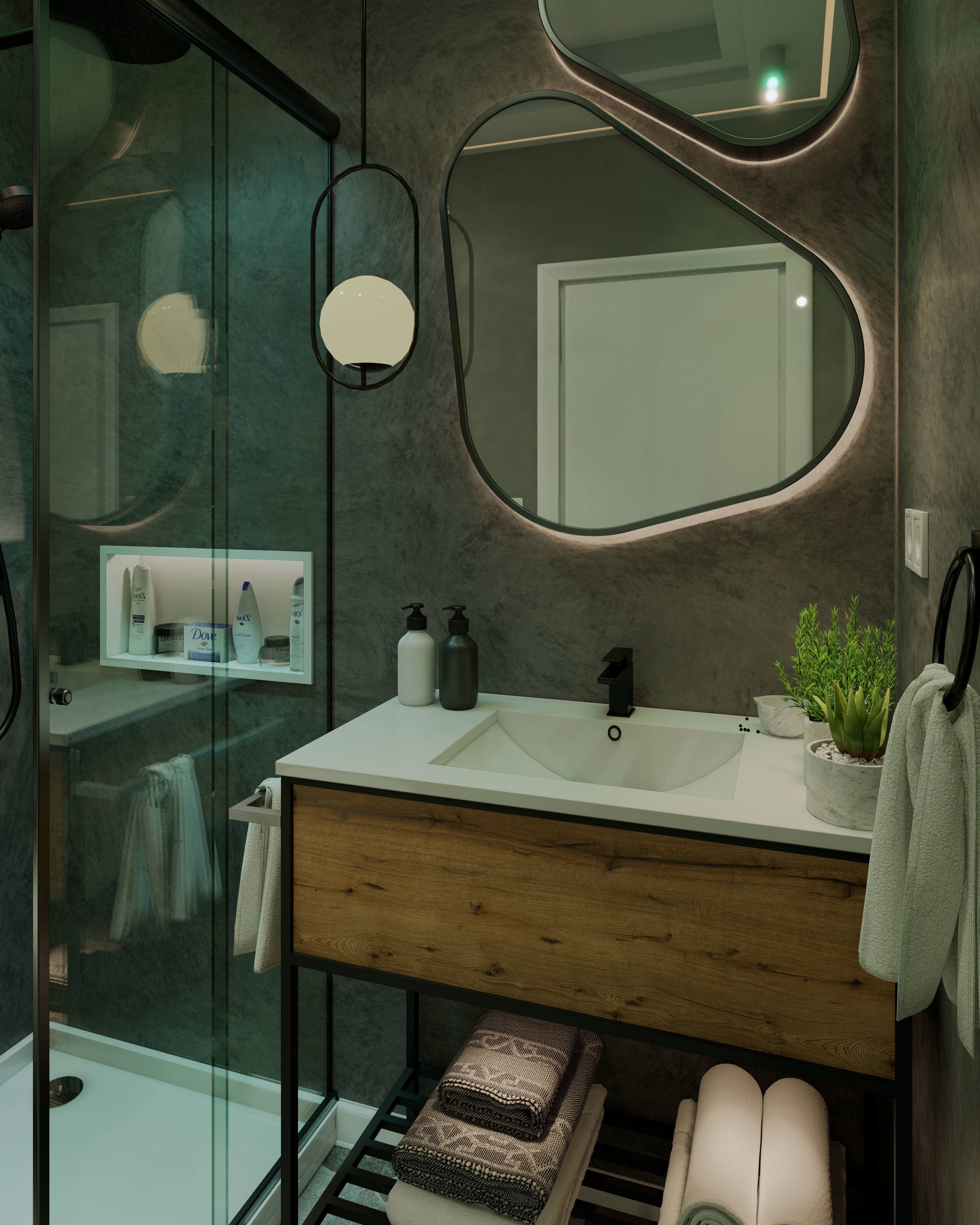 sketchup enscape render scene 3D model | CGTrader