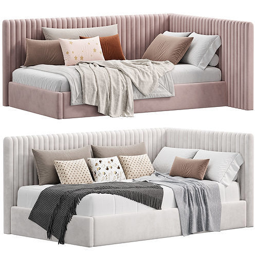 Pat copil Empire Bed 3D model | CGTrader