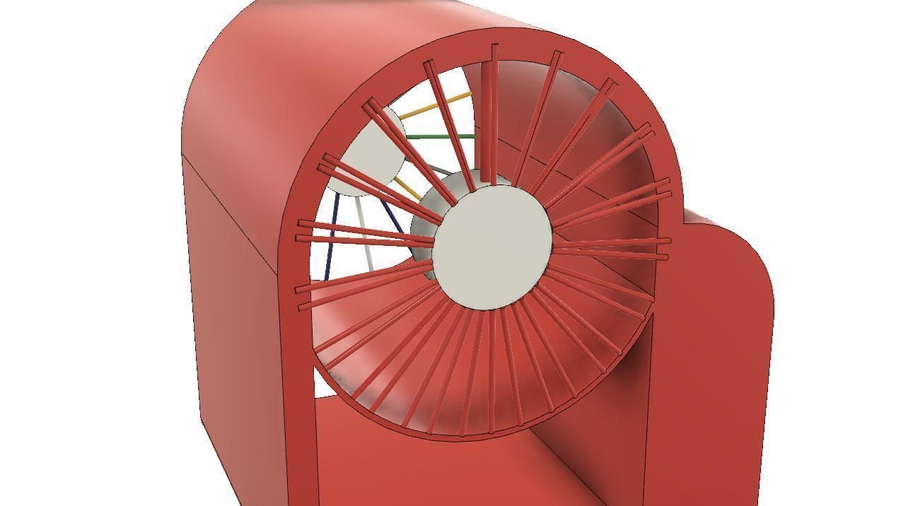 Ducted 3D Fan 3D model 3D printable | CGTrader