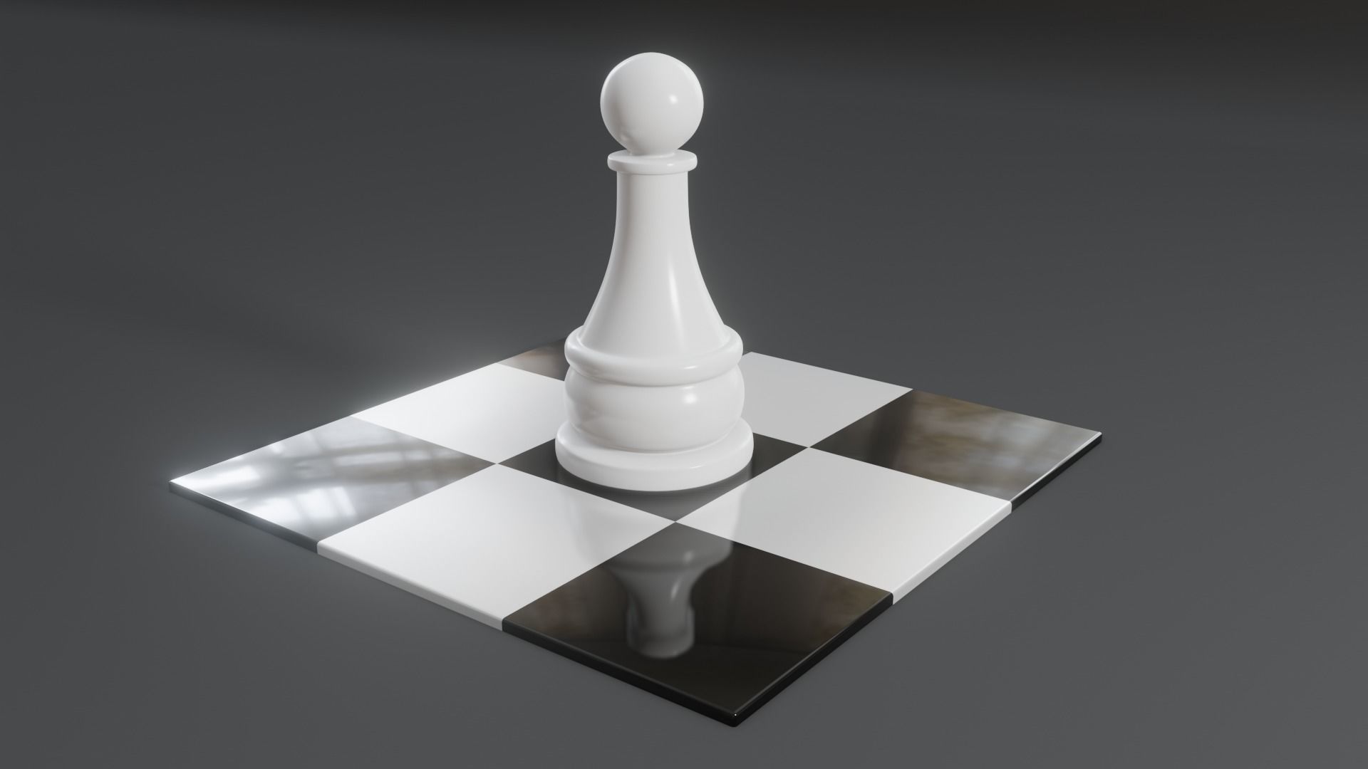 3D model CHESS PAWN VR / AR / low-poly | CGTrader