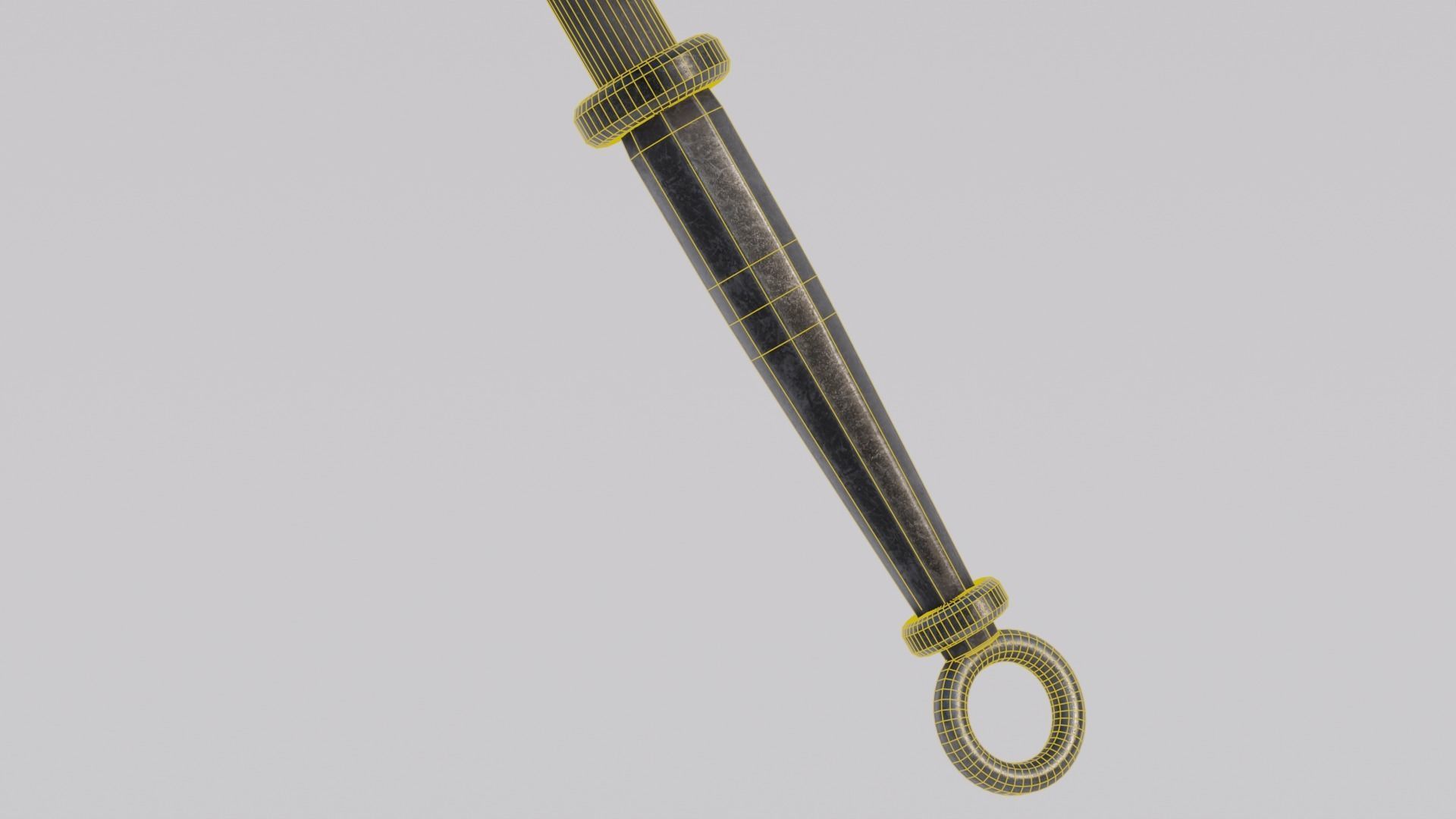 3D model Dragon Bone Mace from Skyrim VR / AR / low-poly | CGTrader