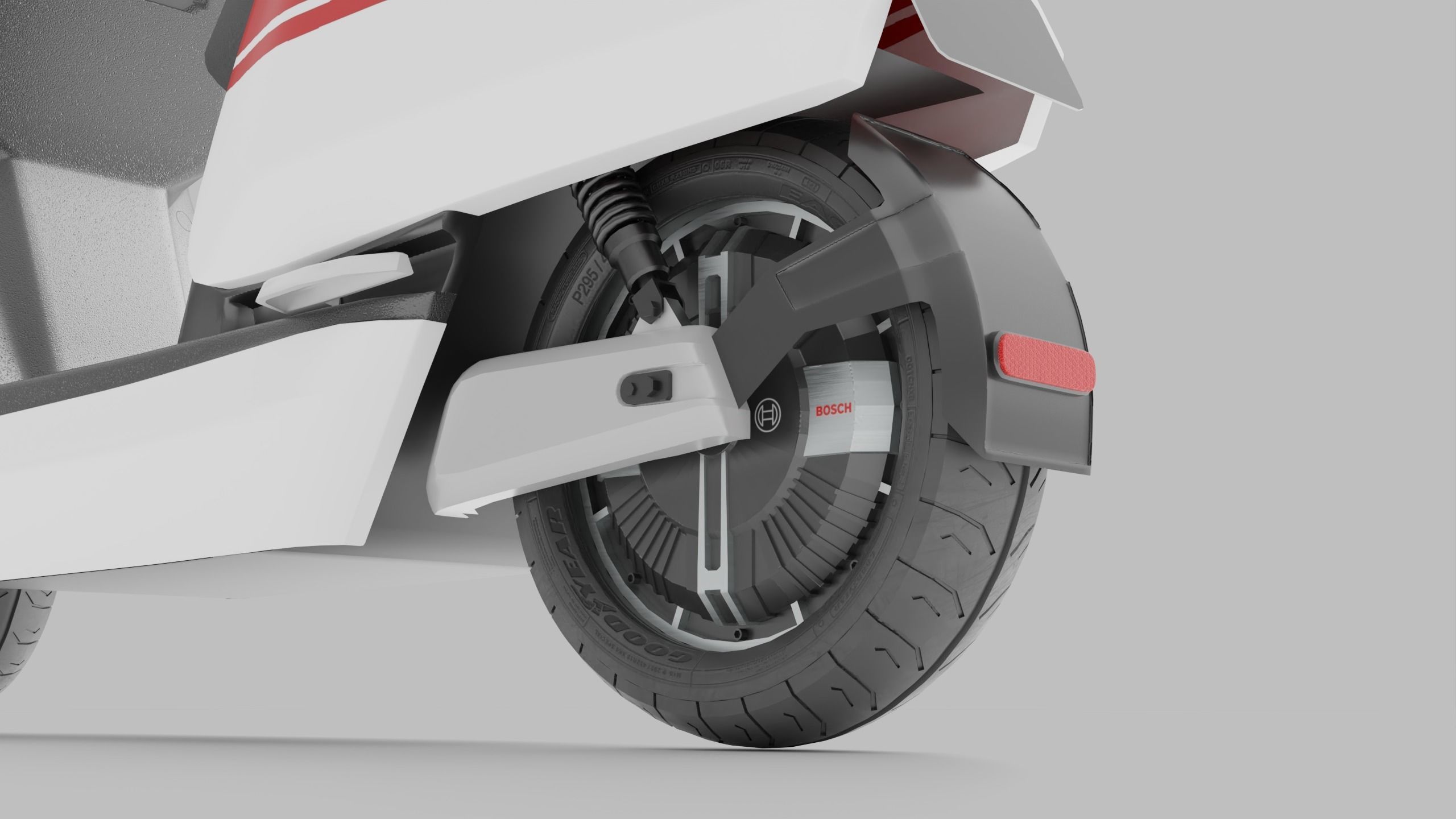 NIU NQi GTS Electric scooter 3D model | CGTrader