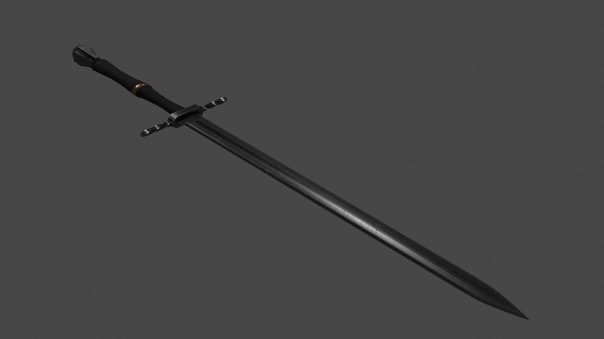 3D model Middle Ages Sword VR / AR / low-poly | CGTrader