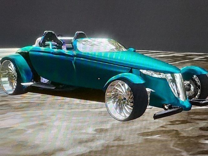 CUSTOM PLYMOTH PROWLER 3D model | CGTrader