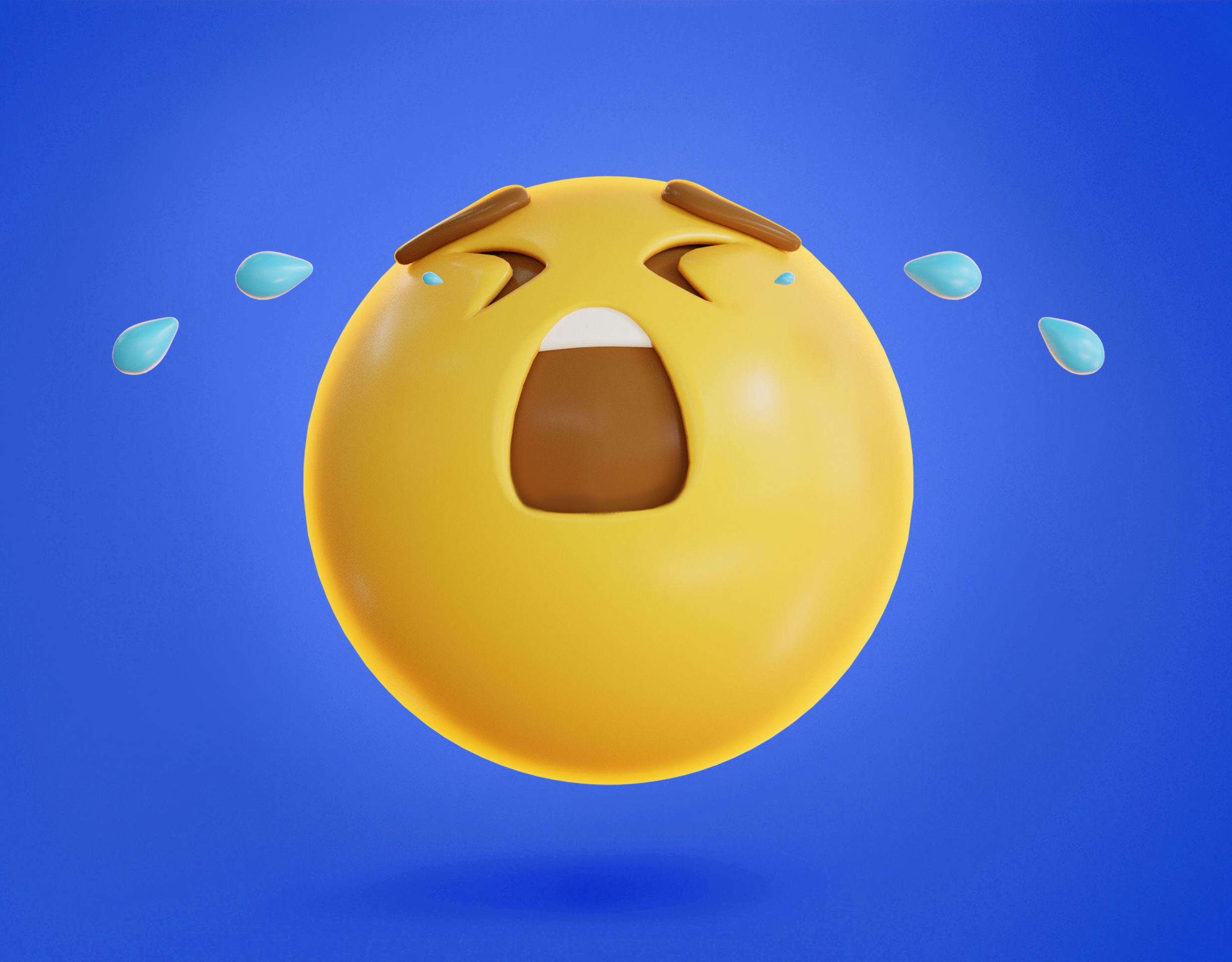 3D model 70 fully Animated Smiley Emojis Collection VR / AR / low-poly ...