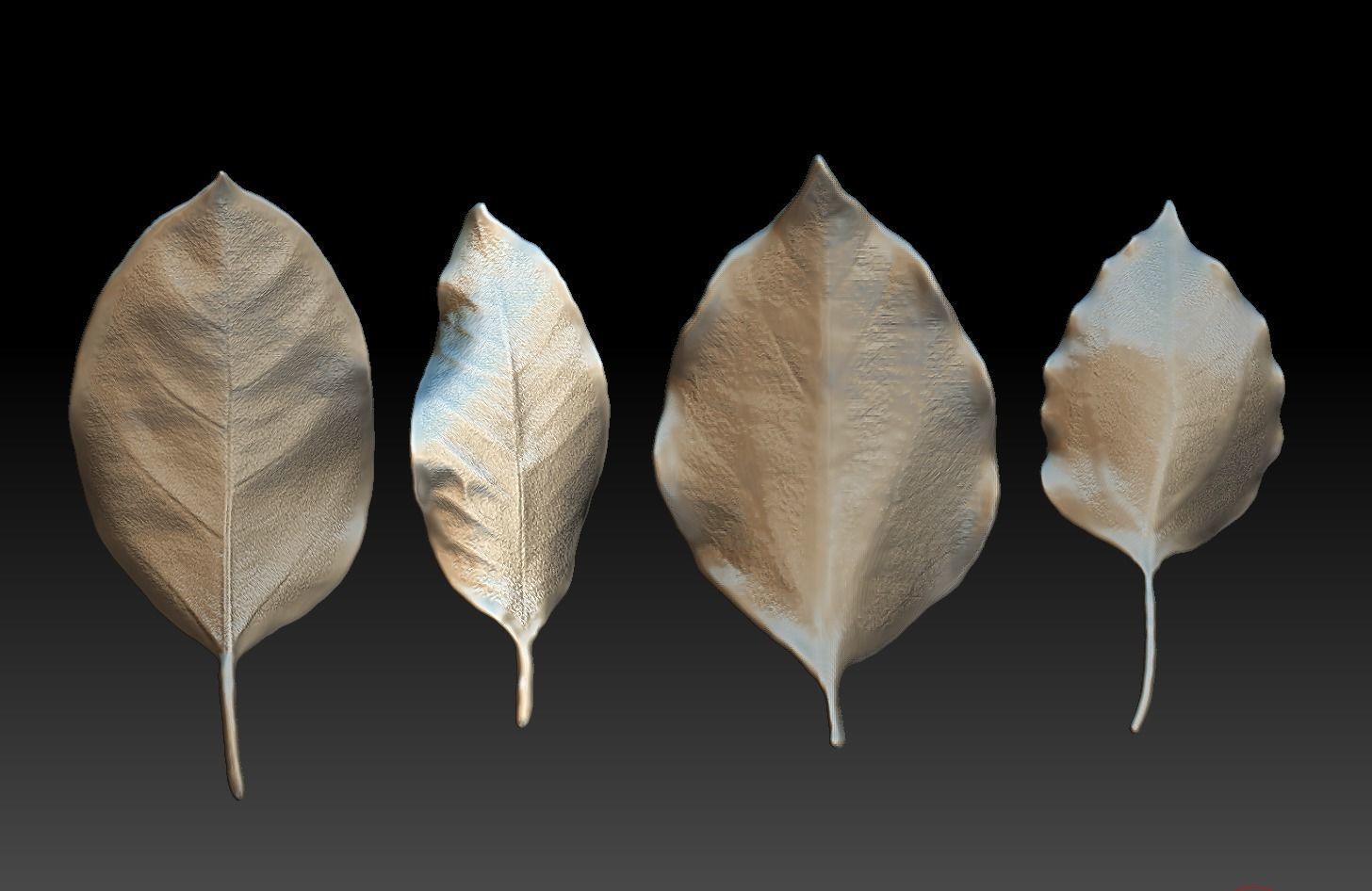 3D printed leaf STL tree leaves Antion 3D model 3D printable | CGTrader